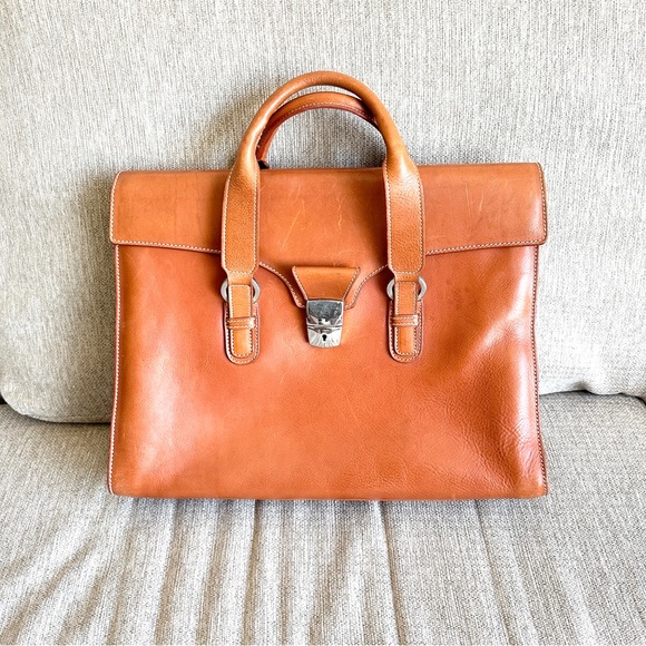 Bric's | Bags | Vintage Brics Milano Leather Bag | Poshmark